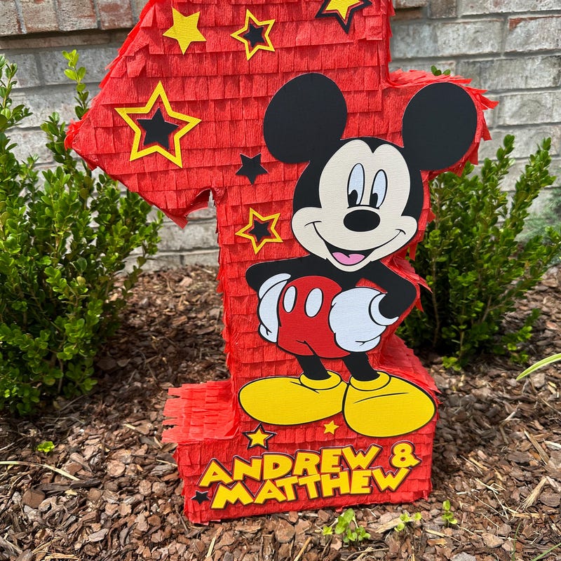Mickey Mouse Pinata - Etsy