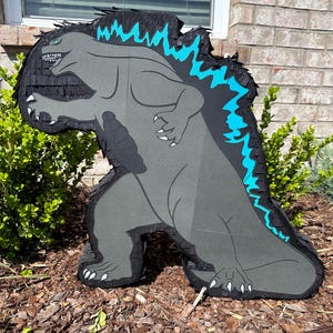 Godzilla Inspired Personalized Piñata - Etsy