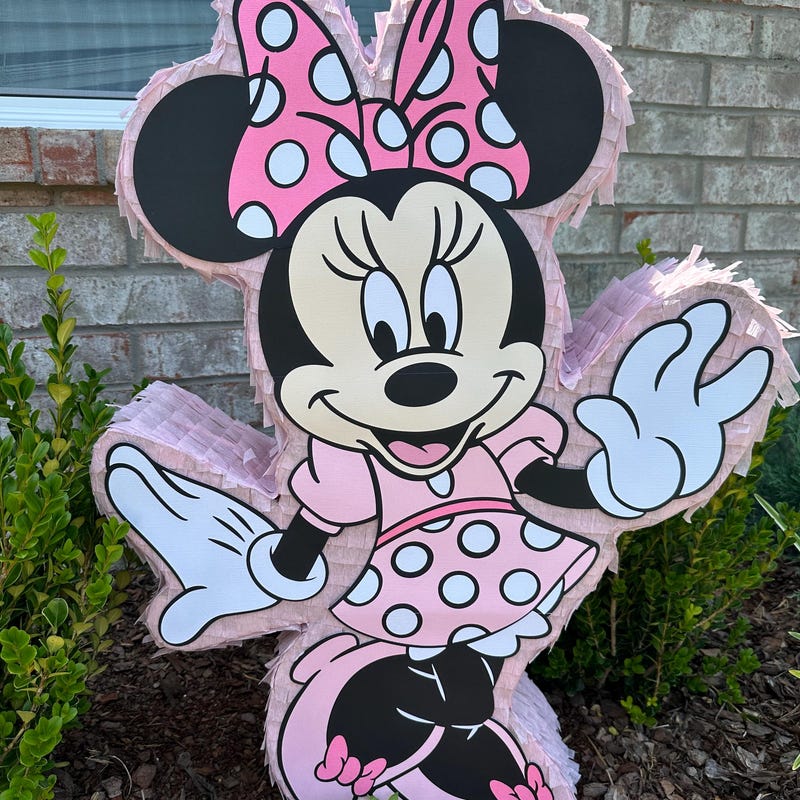 Minnie Mouse Pinata - Etsy