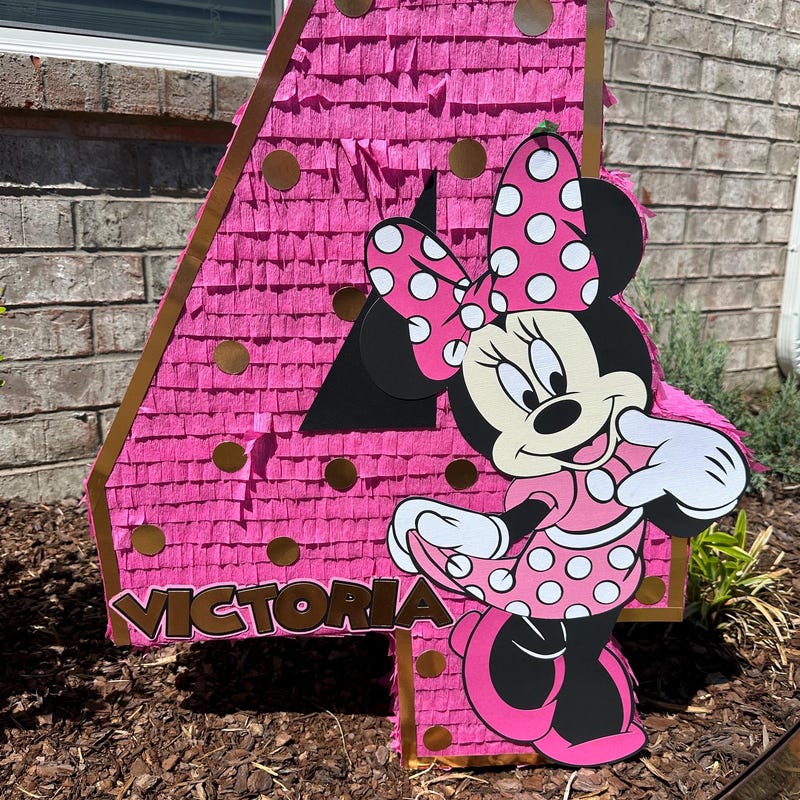 Minnie Mouse Pinata - Etsy