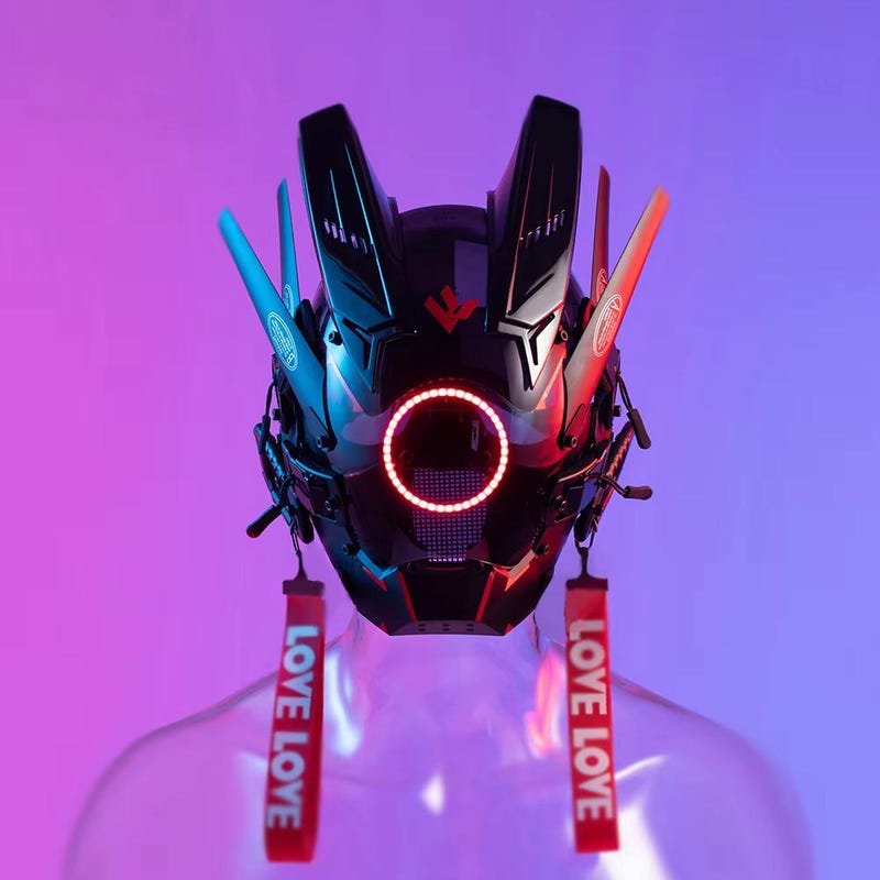 Cyberpunk Mask - Etsy