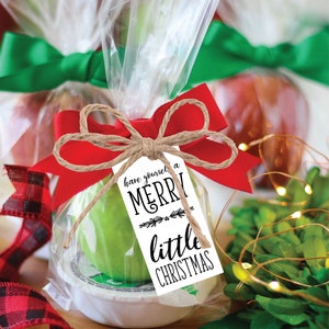 PRINTABLE Holiday Gift Tags Christmas Tags Holiday Party Favors Teacher ...