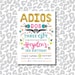 Instant Download Canva Editable Fiesta Happy Birthday Invitation Adios ...