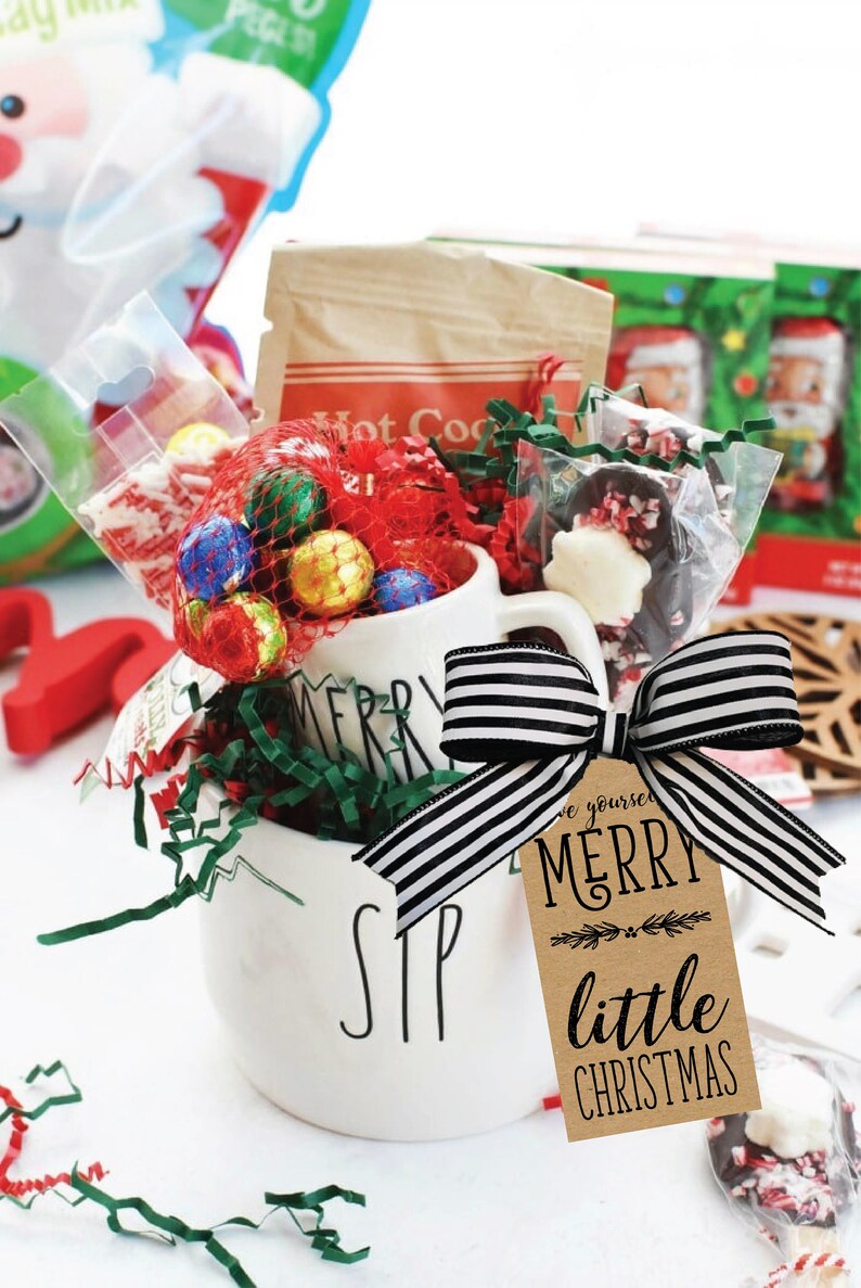 PRINTABLE Holiday Gift Tags Christmas Tags Holiday Party Favors Teacher ...