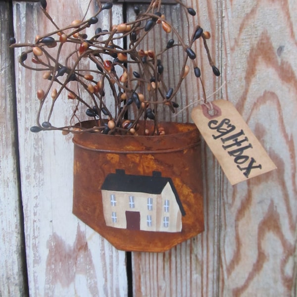 Primitive Saltbox - Etsy