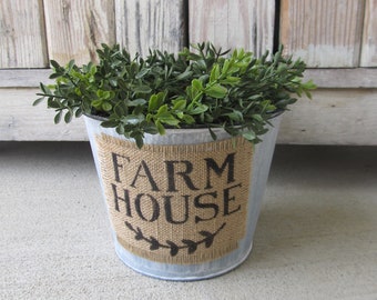 Primitive planter | Etsy