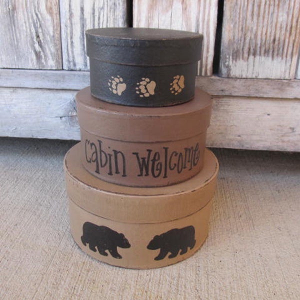 Primitive Bear - Etsy