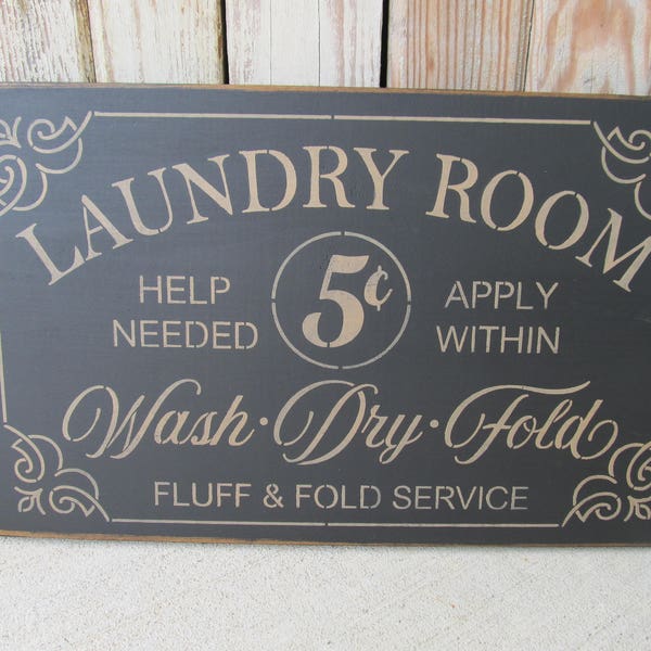 Primitive Mudroom With Stars Vertical Hand Painted Sign GCC6933 - Etsy