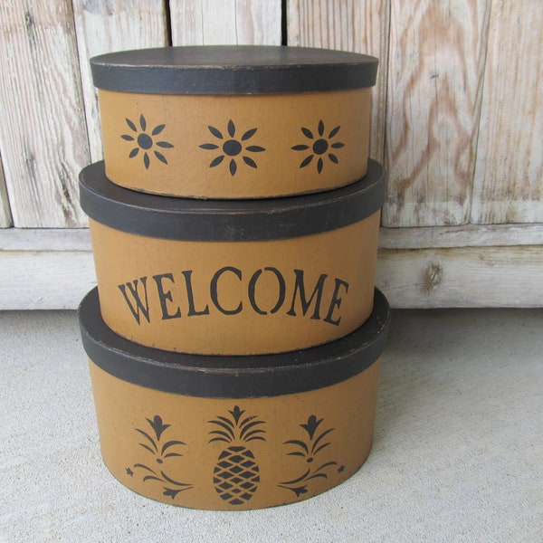 Primitive Pineapple - Etsy