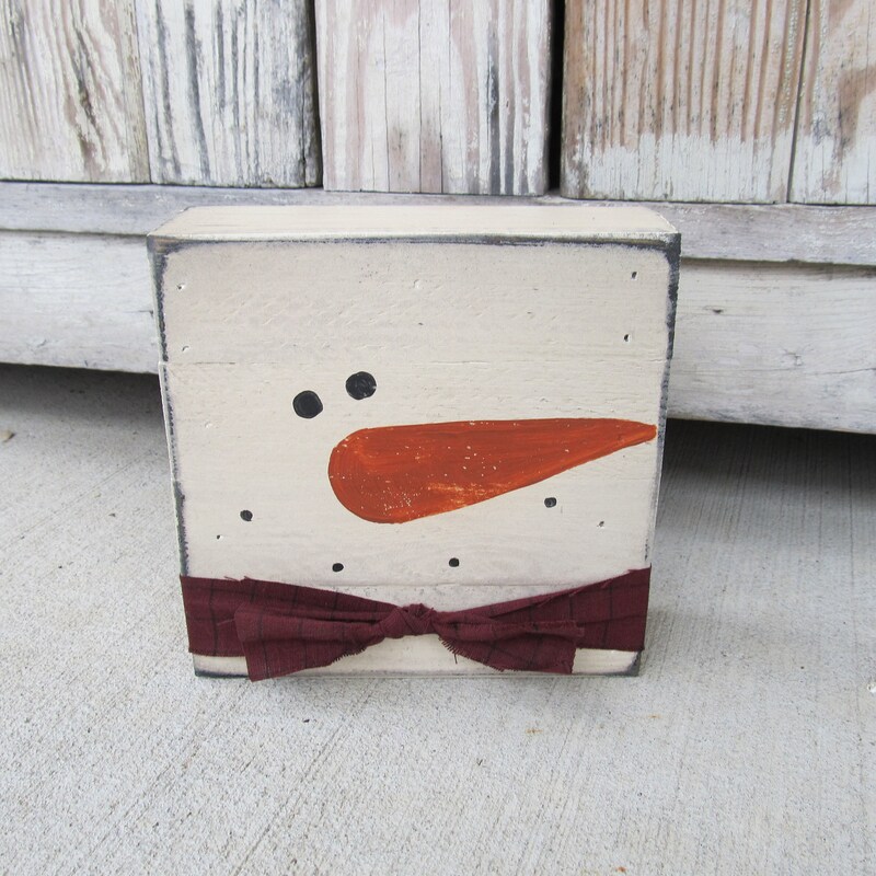 Pallet Snowman - Etsy