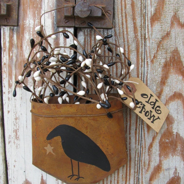 Primitive Crow - Etsy