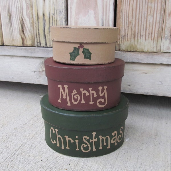 Small Painted Box - Etsy