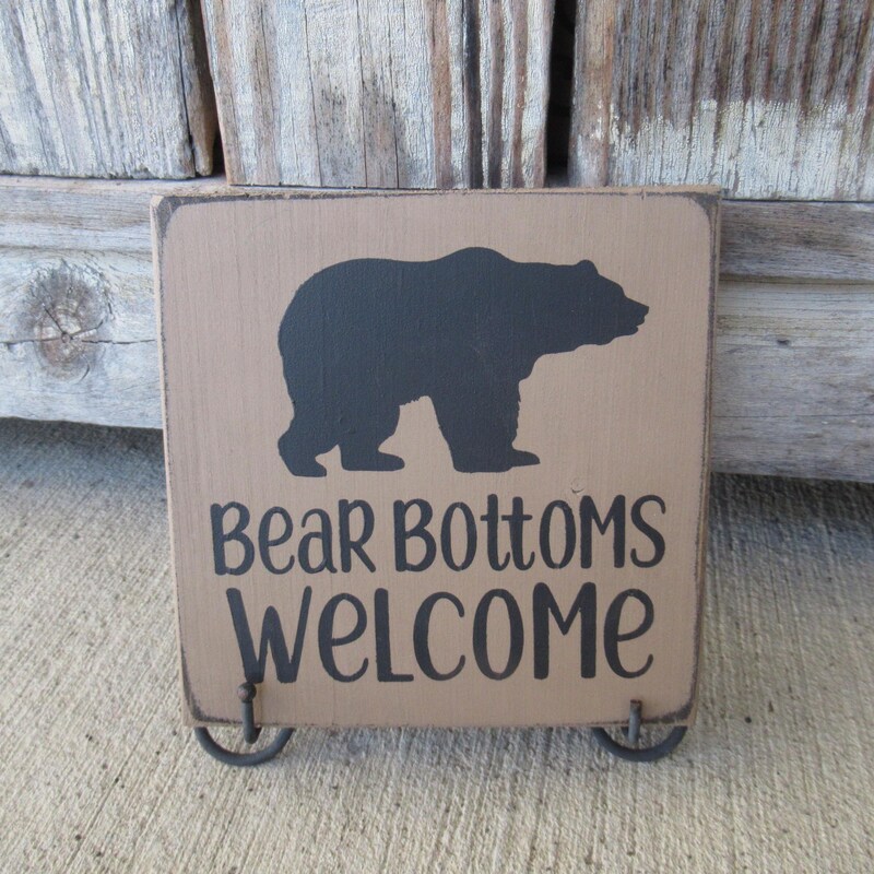 Bear Bottoms Welcome - Etsy
