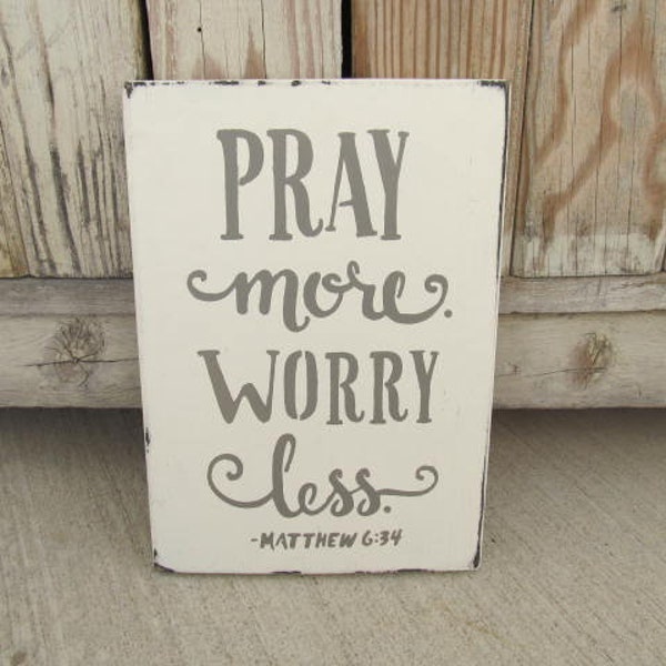 Worry Less - Etsy
