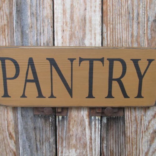 Primitive Pantry Hand Painted Horizontal 12 Sign With - Etsy