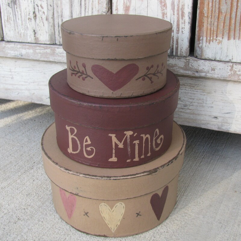 Primitive Valentine - Etsy