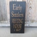 Primitive Family Hand Painted Vertical Sign With Color Options GCC7592 ...