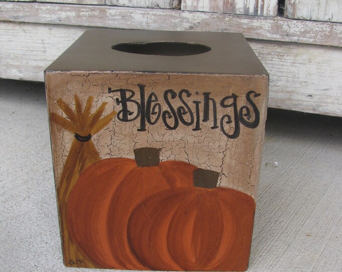 Fall Tissue Box - Etsy