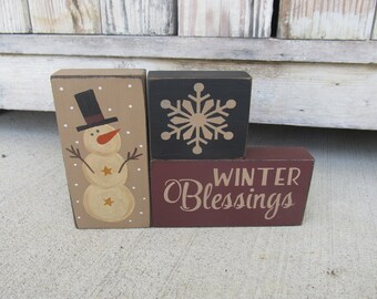 Primitive Blocks | Etsy