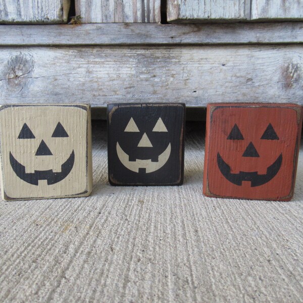 Halloween Blocks - Etsy