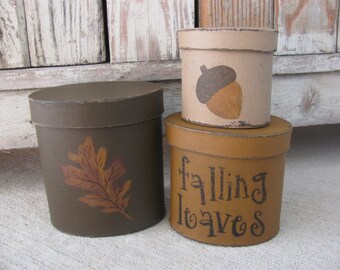 Primitive Stack Boxes | Etsy