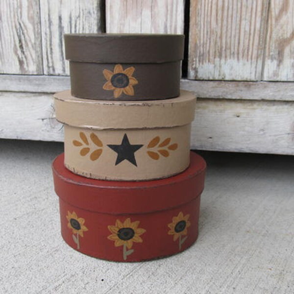 Primitive Sunflower - Etsy