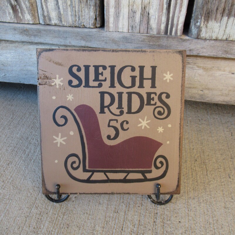 Sleigh Ride Sign - Etsy