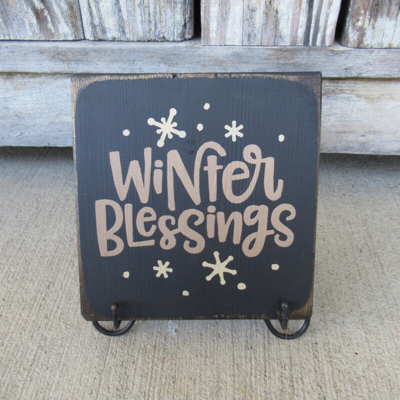 Wood Winter Sign - Etsy
