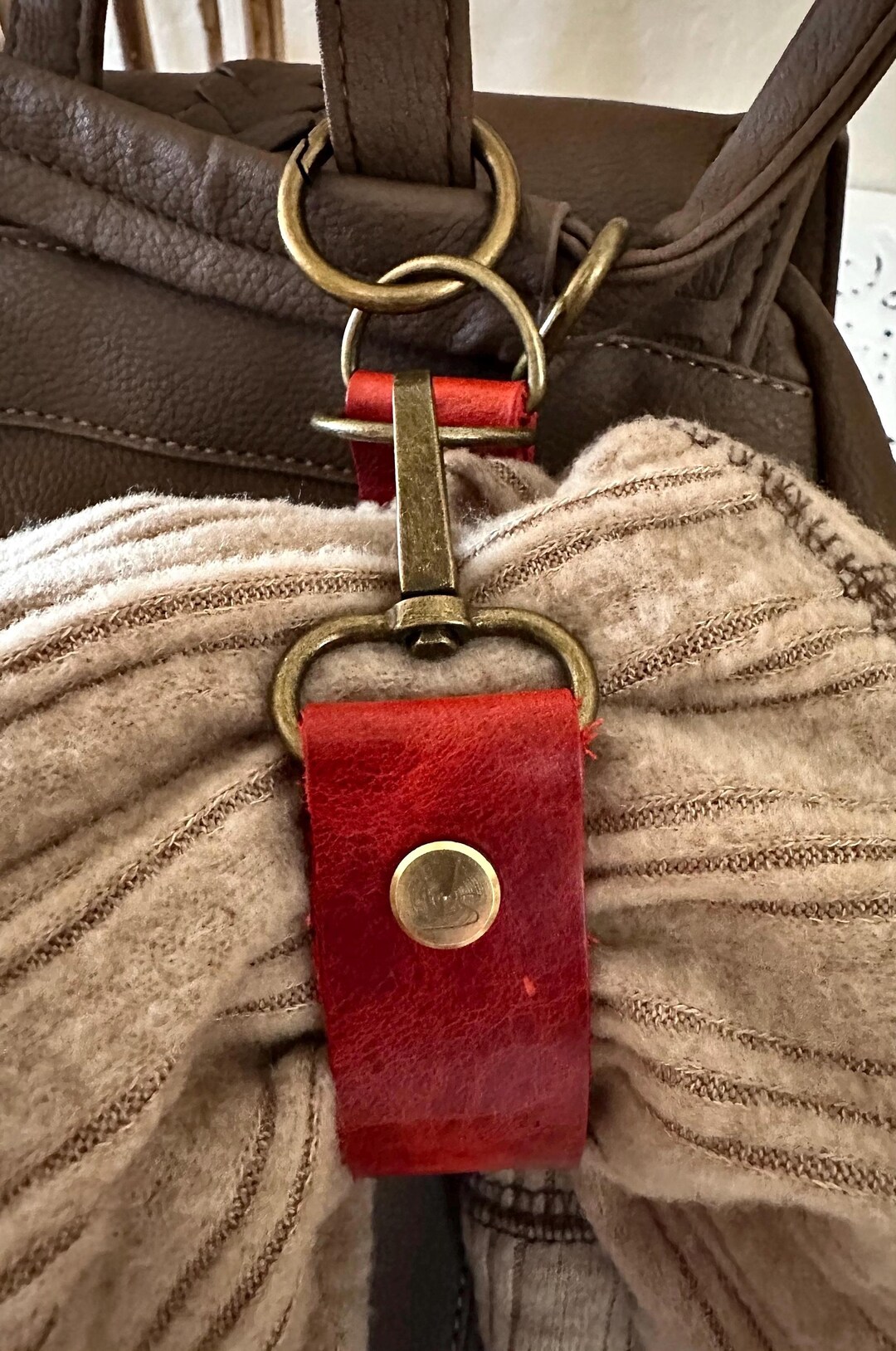 Crimson Red Premium Wrap Strap. Genuine Full Grain Leather. Custom Logo ...
