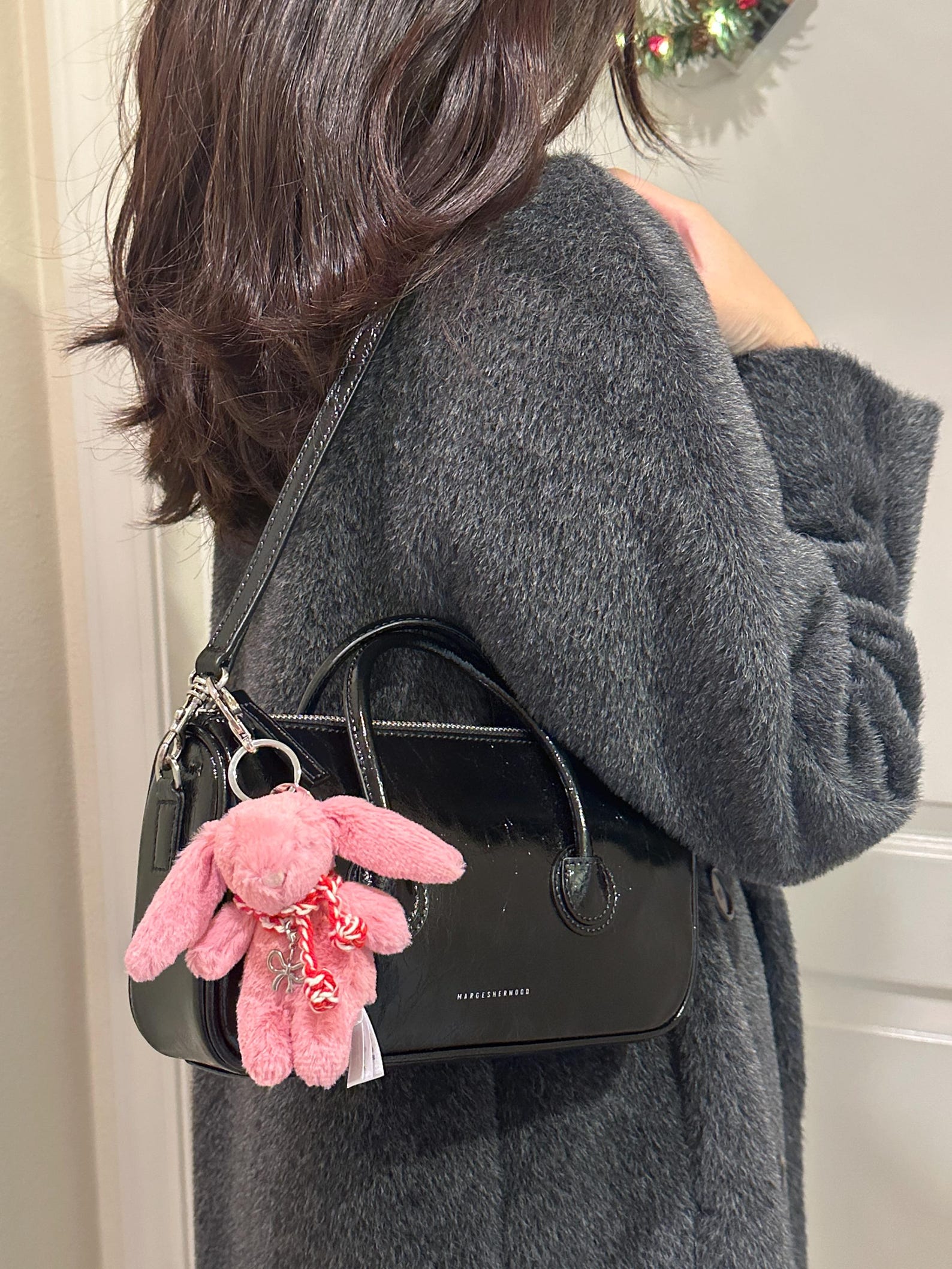 Jellycat Bashful Pink Bunny Bag Charm & Keychain Handmade Accessories ...