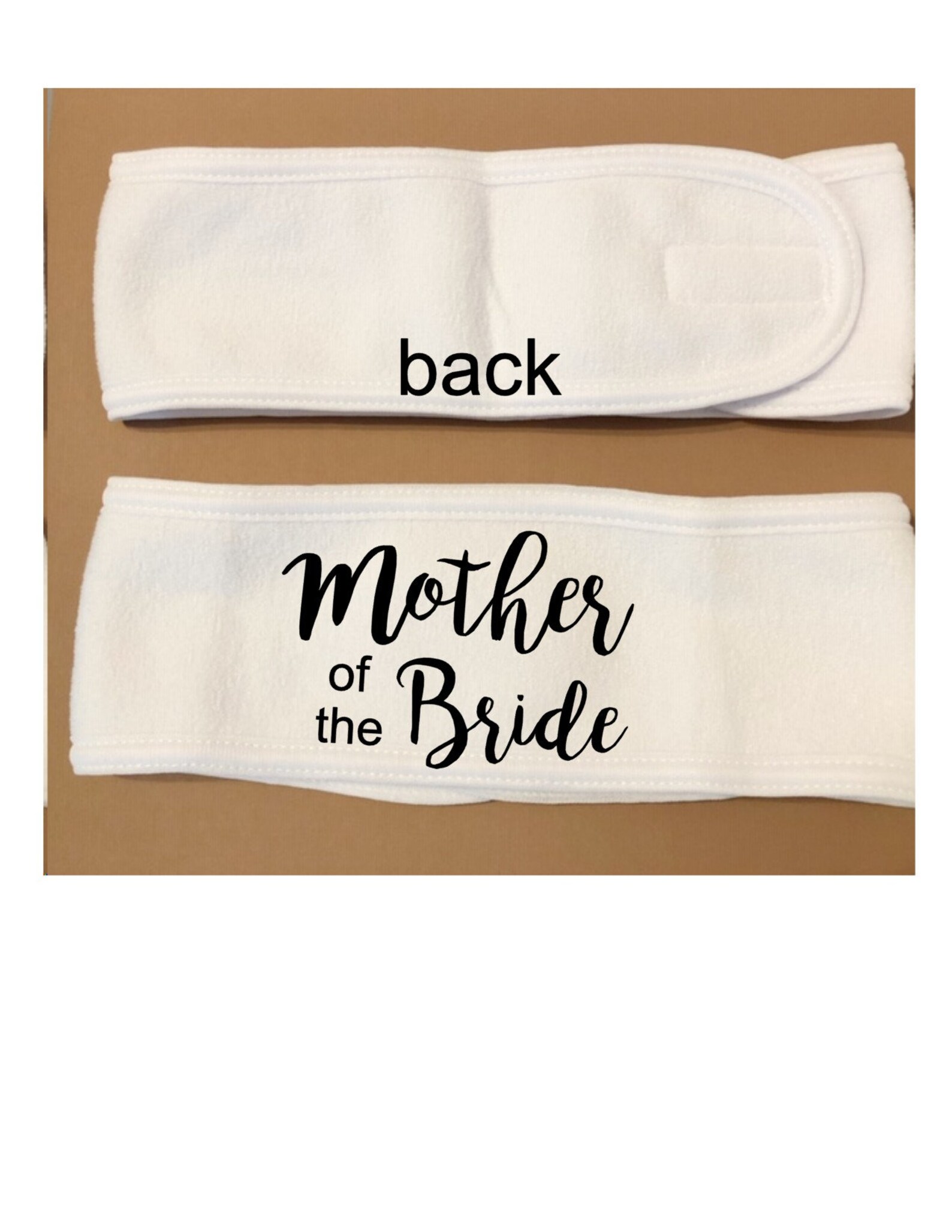 Spa Head Wrap Headband Personalized Logo Monogram - Etsy