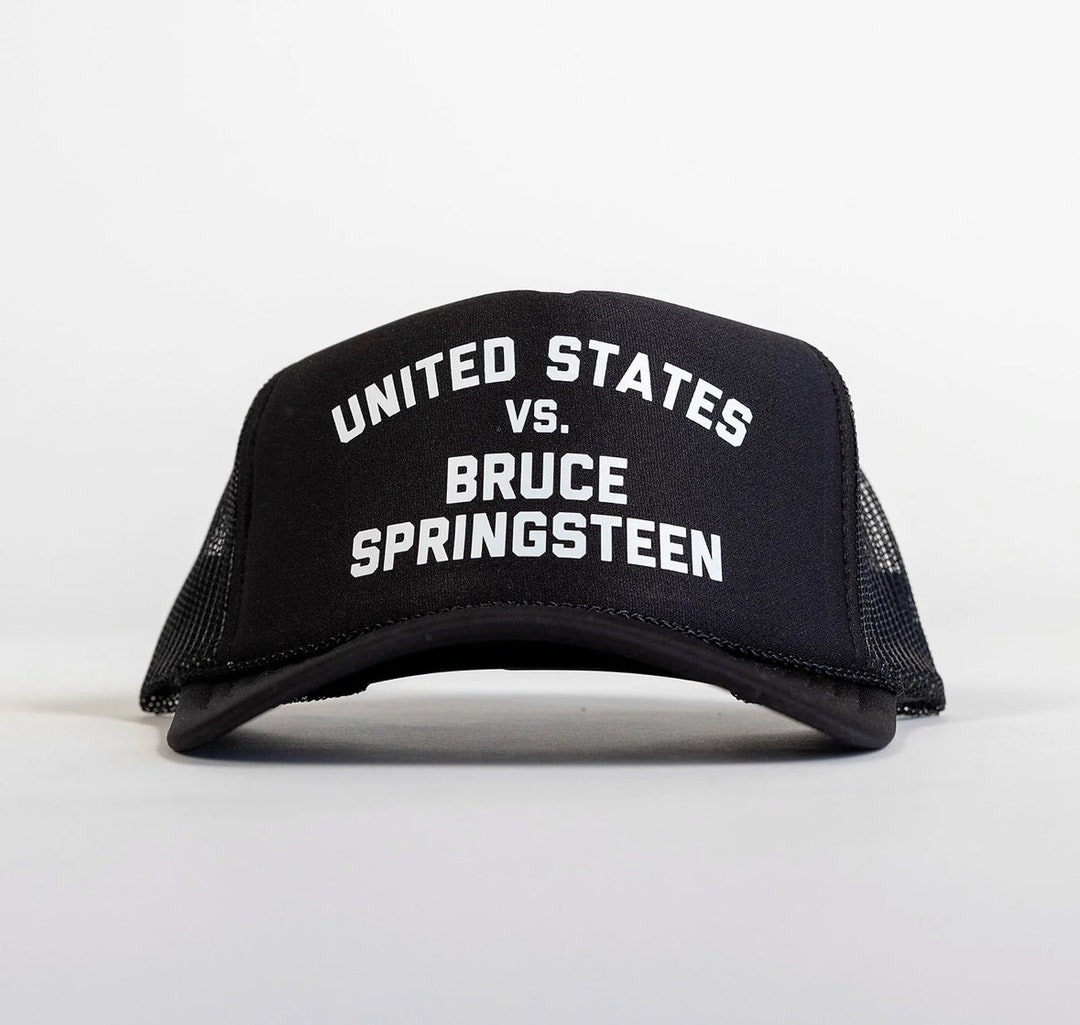 US Vs. Bruce Black Trucker Hat - Etsy
