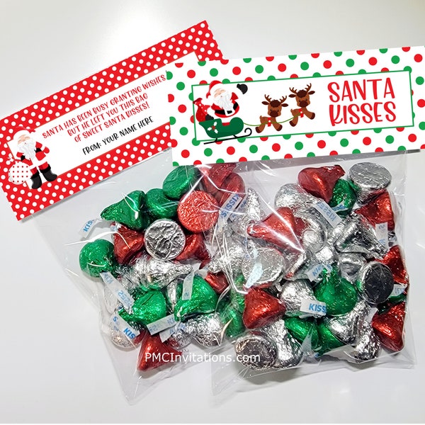 Santa Kisses - Etsy