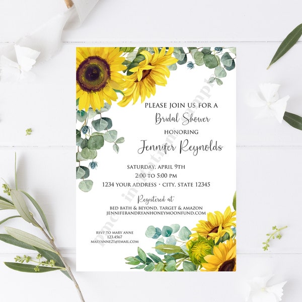 Custom Shower Invite - Etsy