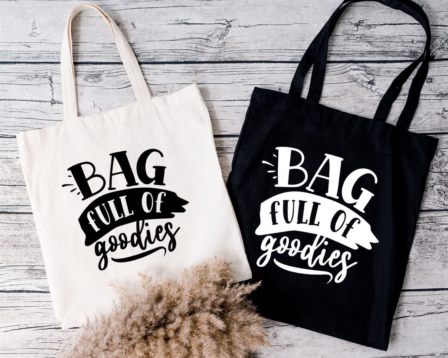 Bag Full of Goodies Tote Bag Goodie Tote Bag Gift Christmas - Etsy