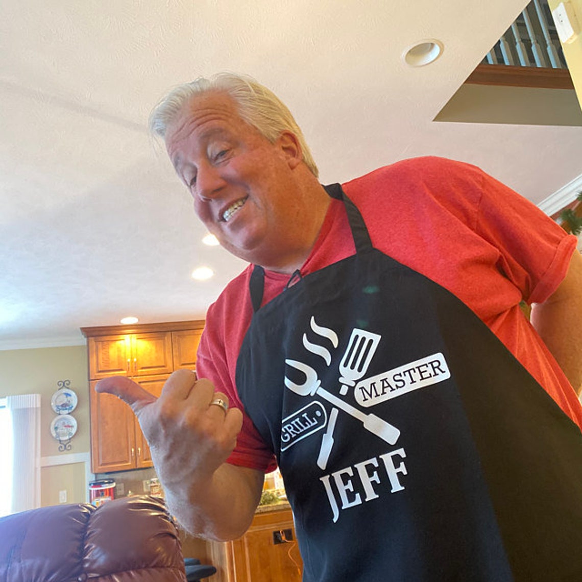 Personalized Grill Master Apron Gifts for Him for Dad for - Etsy