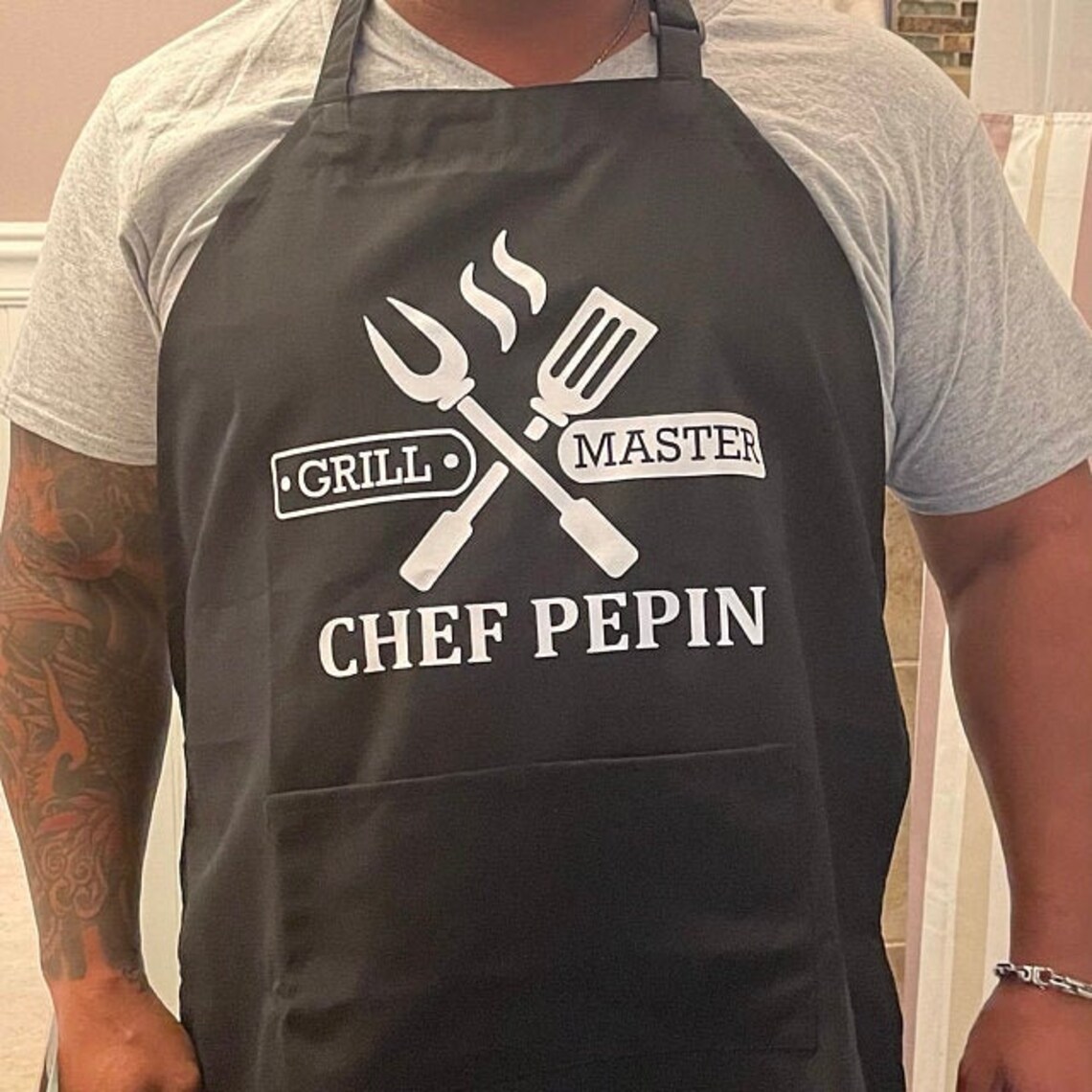 Personalized Grill Master Apron Gifts for Him for Dad for - Etsy