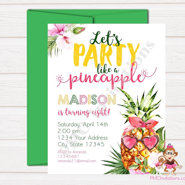 Party Like a Pineapple - Etsy