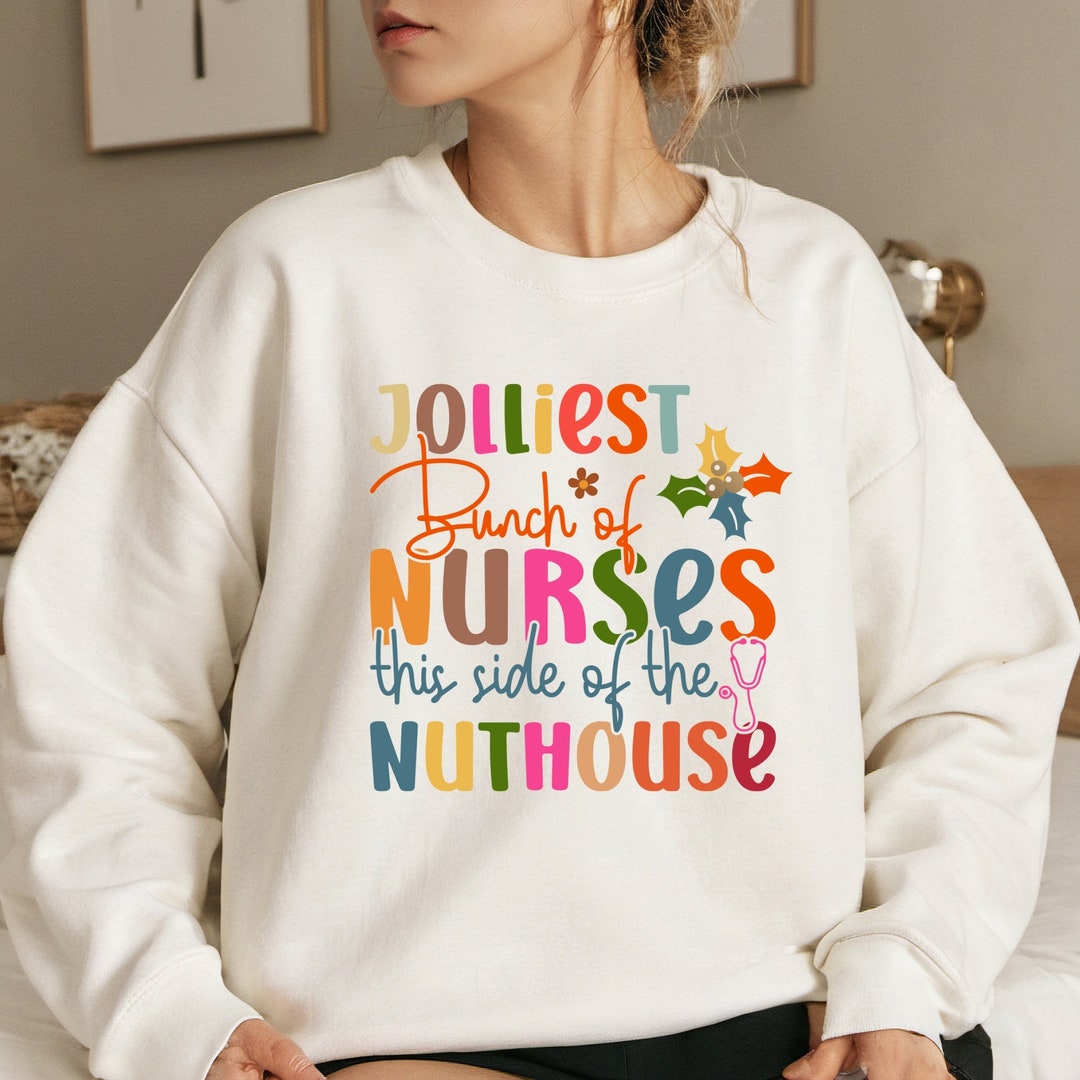 Jolliest Bunch of Nurses Svg, Nurse Svg, Nurse Png, Jolliest Bunch of ...