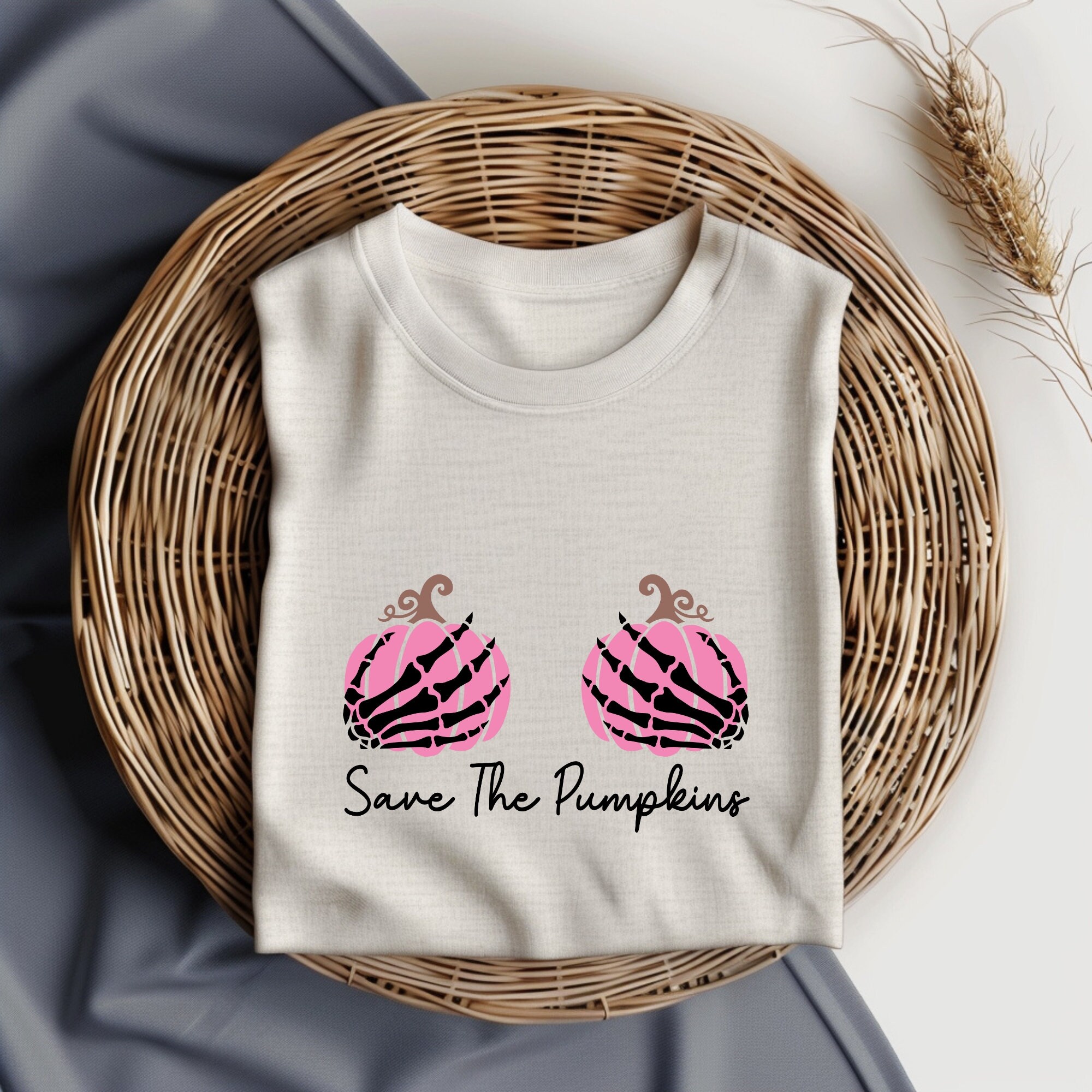Save the Pumpkins Svg, Awareness Png, Breast Cancer Svg, Hand Pumpkin ...
