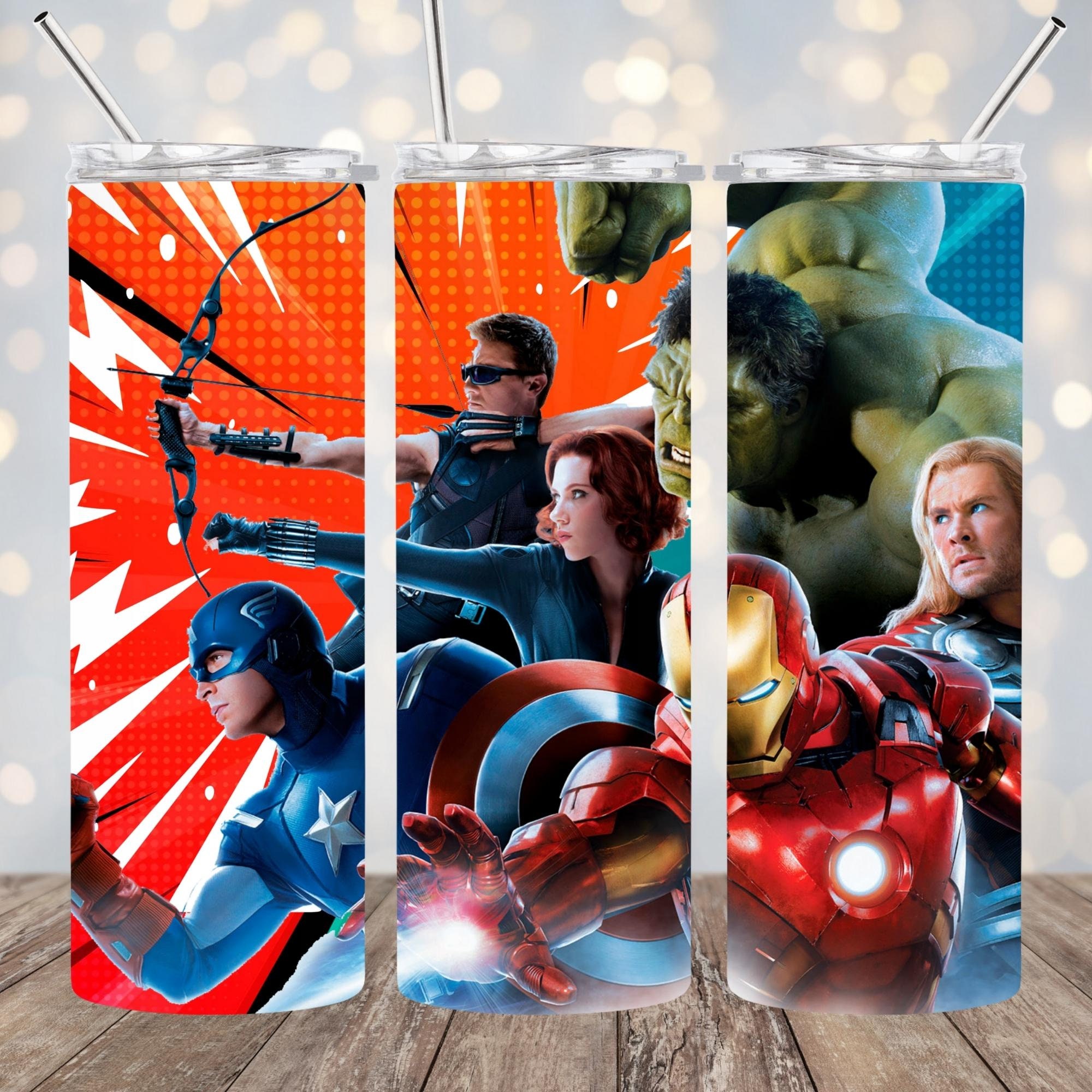 210 Marvel Tumbler Wrap Bundle, Superheros Tumbler Wrap, Spiderman ...