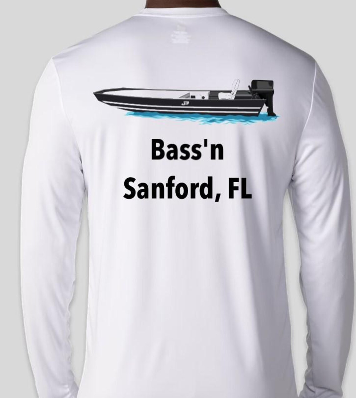 Custom Performance Boat Shirt - Long Sleeve ARTWORK INCLUDED - Etsy