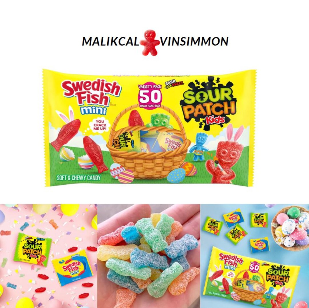 Mini Soft & Chewy Easter Candy Variety Pack – Bulk Candy With 50 Snack ...