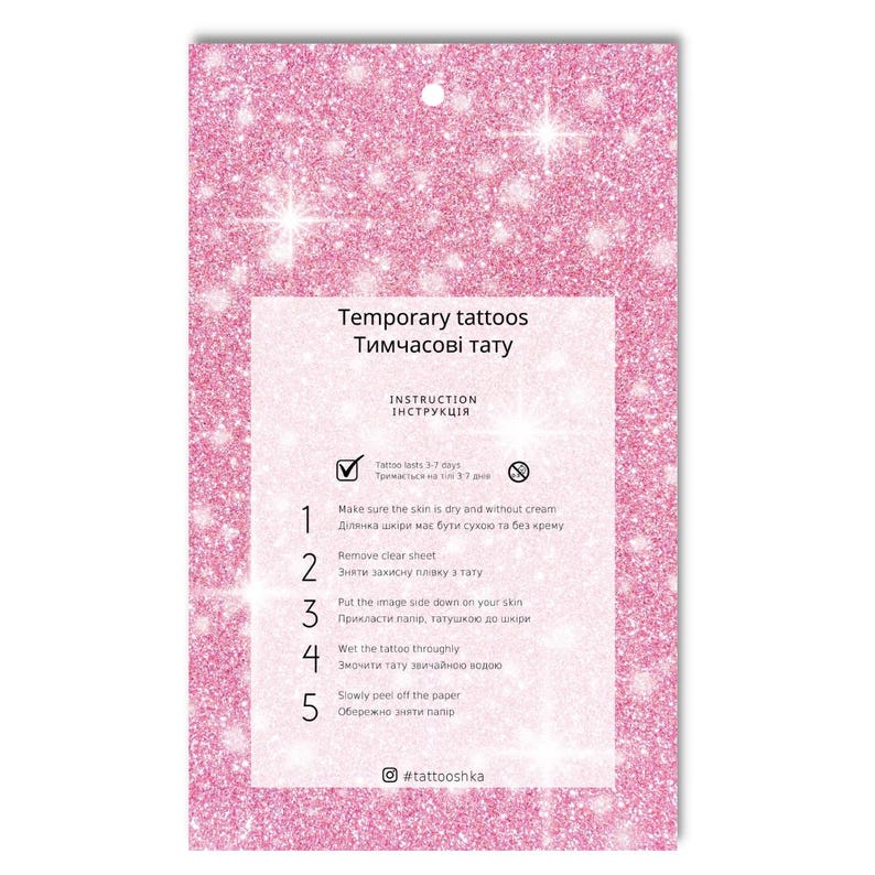 Girl Power (LB-101). Temporary Tattoos. Party Tattoos. Kids Tattoos. Custom Design. Tattoo Sets ...