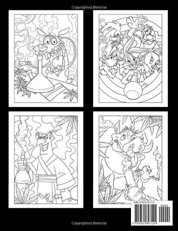 90s Cartoon Coloring Book: an Amazing 90s Cartoon Coloring Pages to ...