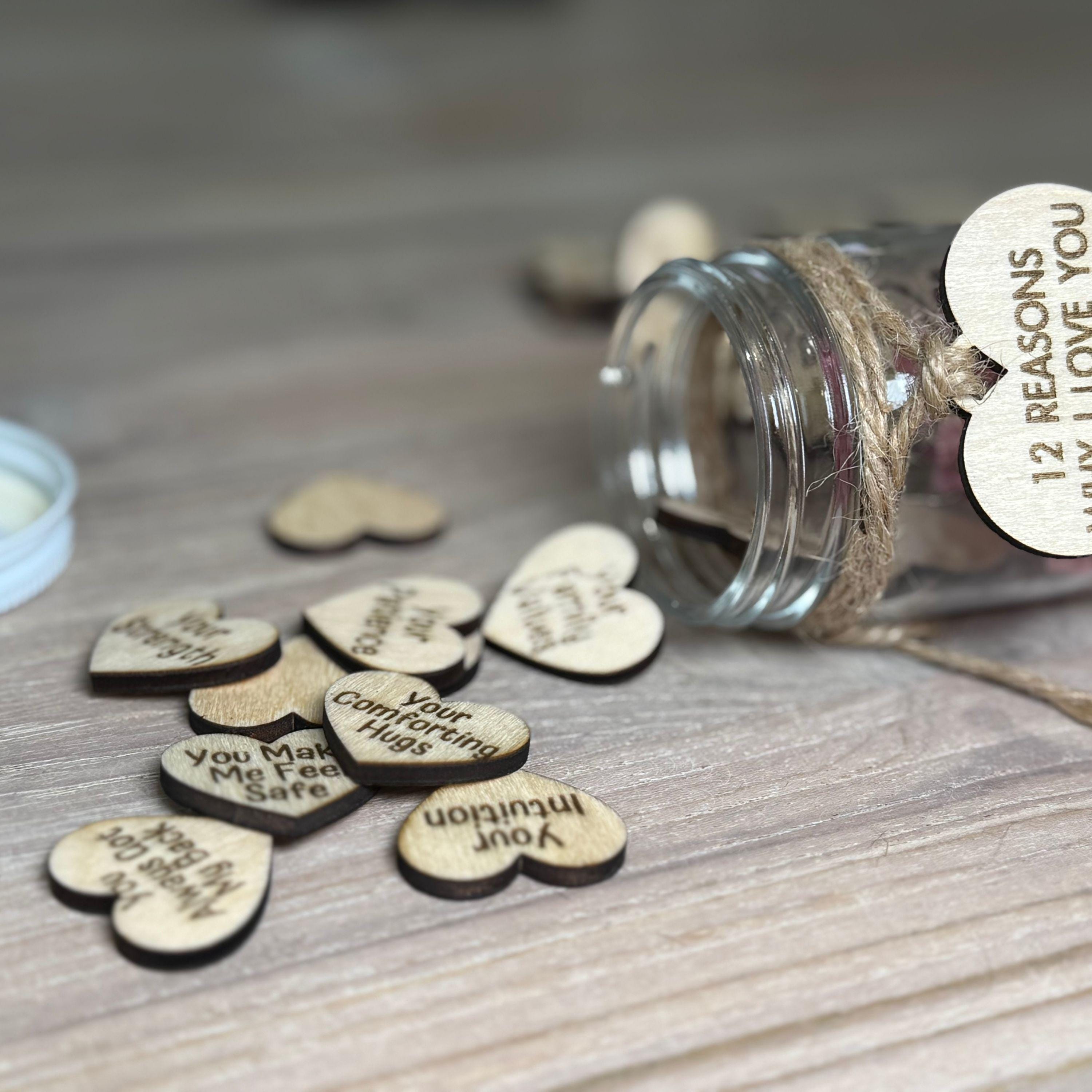 Mother's Day Gift Personalized Love Jar Reasons Why I Love You Mom Gift ...