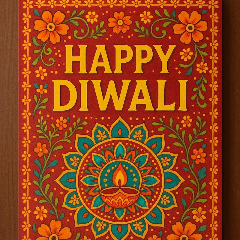 Happy Diwali Sign - Etsy