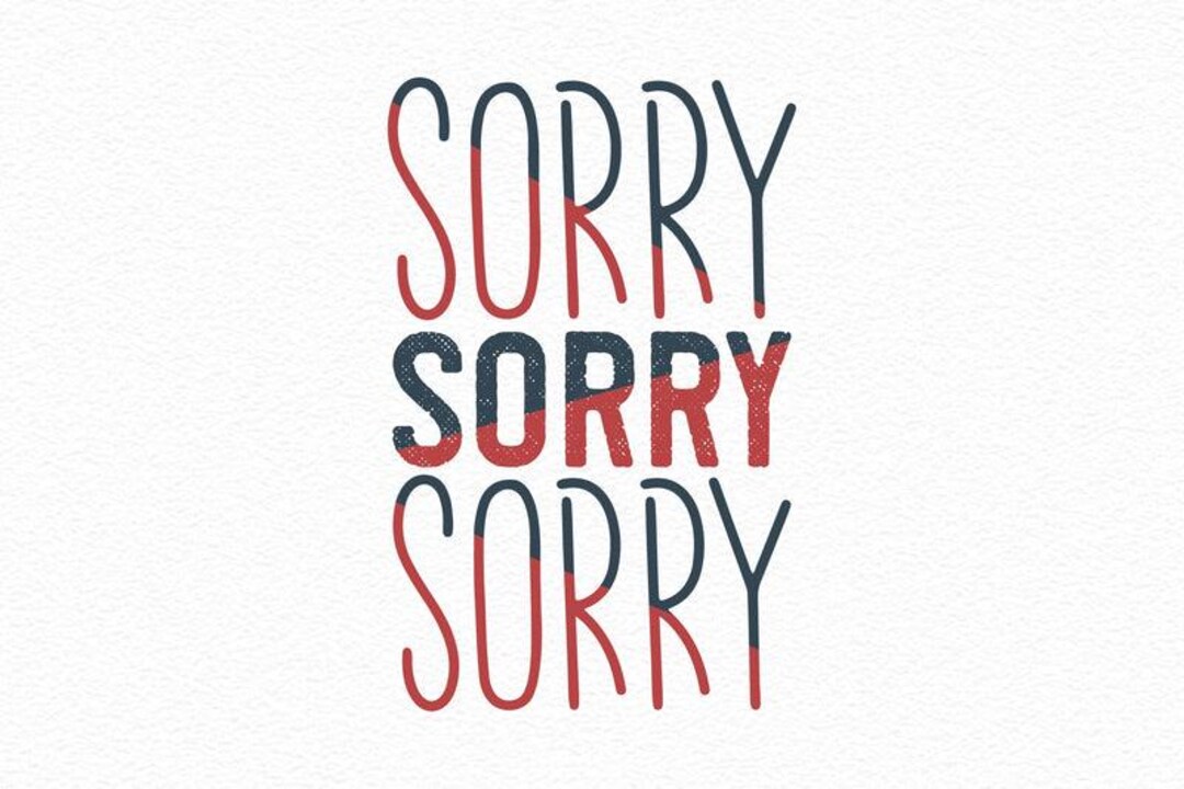 Funny Sorry SVG Bundle: Humorous Apology Designs for Cricut, Silhouette ...