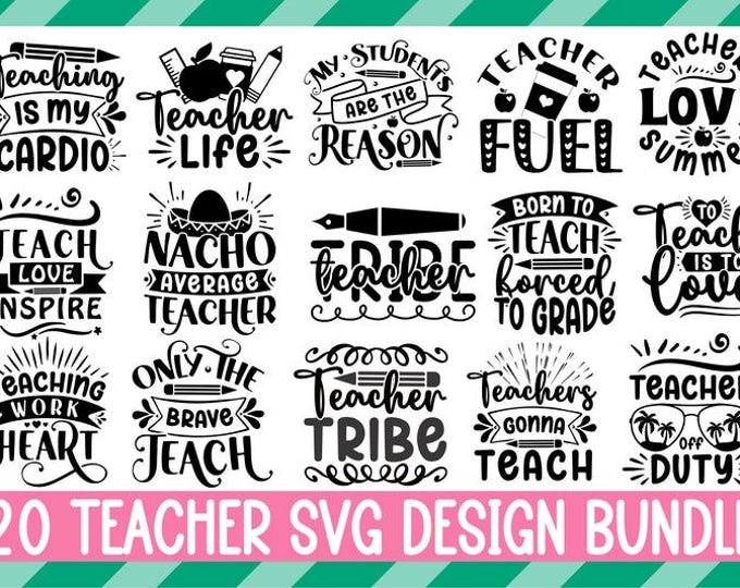 Classroom SVG Bundle, School Svg Bundle, Teacher Svg Bundle, Classroom ...