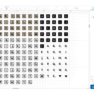 Scrabble Tiles SVG Files Alphabet SVG for Cricut & Silhouette ...